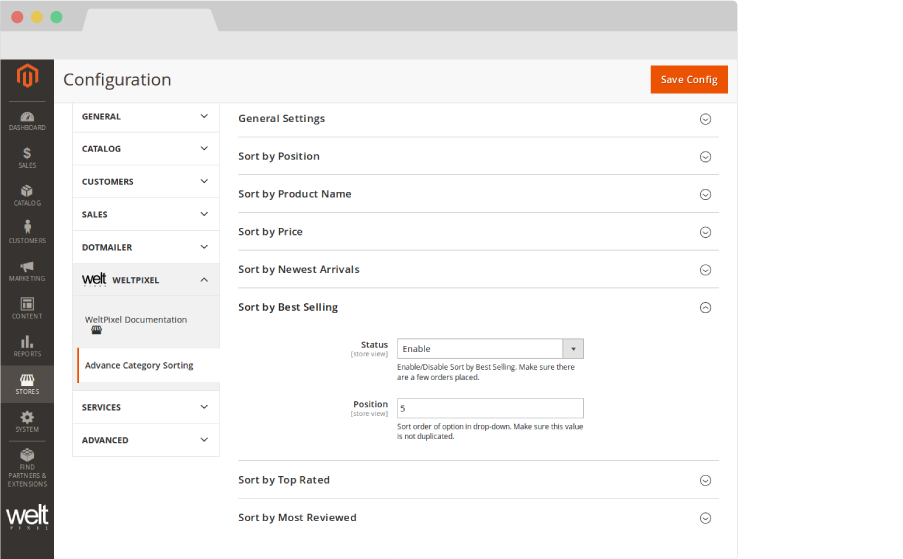 Magento 2 Sort By Extension for category - Rating, Price, Newest