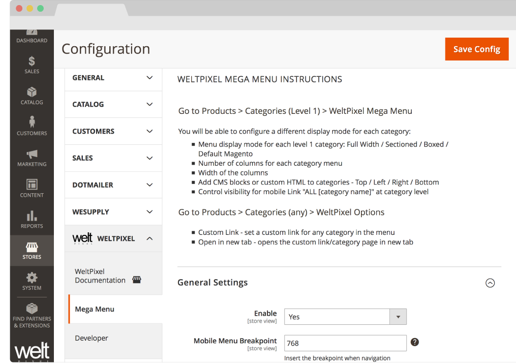 Mega Menu Magento 2 Extension - Download Now — WeltPixel