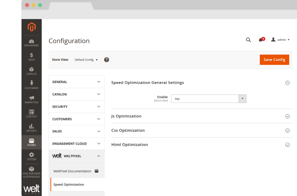 Magento 2 Speed Optimization Extension - SEO Boost — WeltPixel
