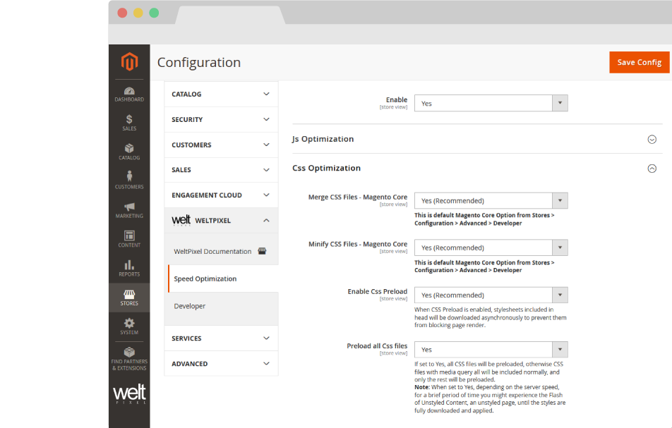 Magento 2 Speed Optimization Extension - SEO Boost — WeltPixel