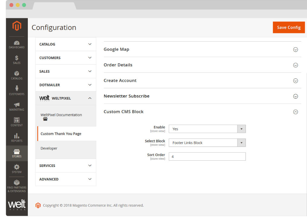 Magento 2 Custom Checkout Success Page - WeltPixel