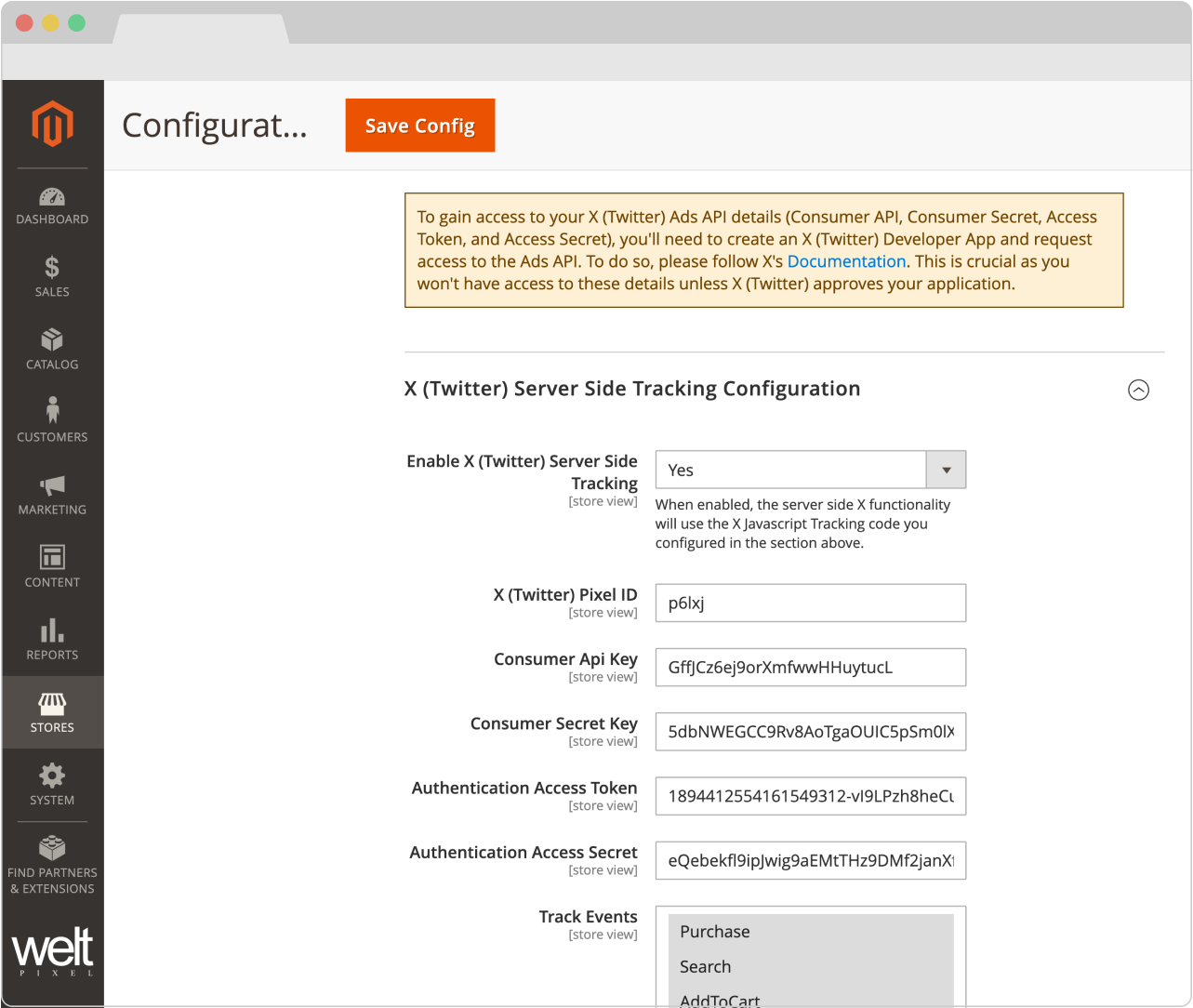 X (Twitter) Ads Server-Side API Addon for Magento 2 | Conversion Tracking